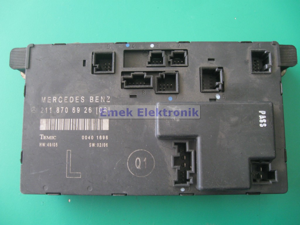 A2118706926 A 211 870 69 26 W 211 ÖN SOL KAPI BEYNİ L A2118706926